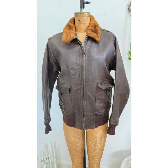 Unbranded | Jackets & Coats | Vintage Wwii Us Navy M422 Flight Bomber ...